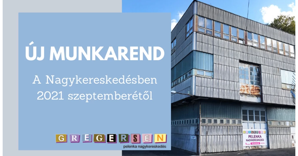 Szeptembertől új munkarend a Nagykereskedésben