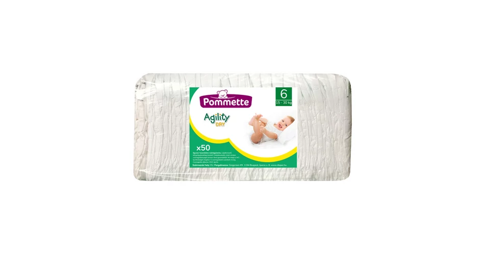 Pommette pelenka (6-os) 15 - 30 kg (50 db/cs) - Gregersen Bababolt